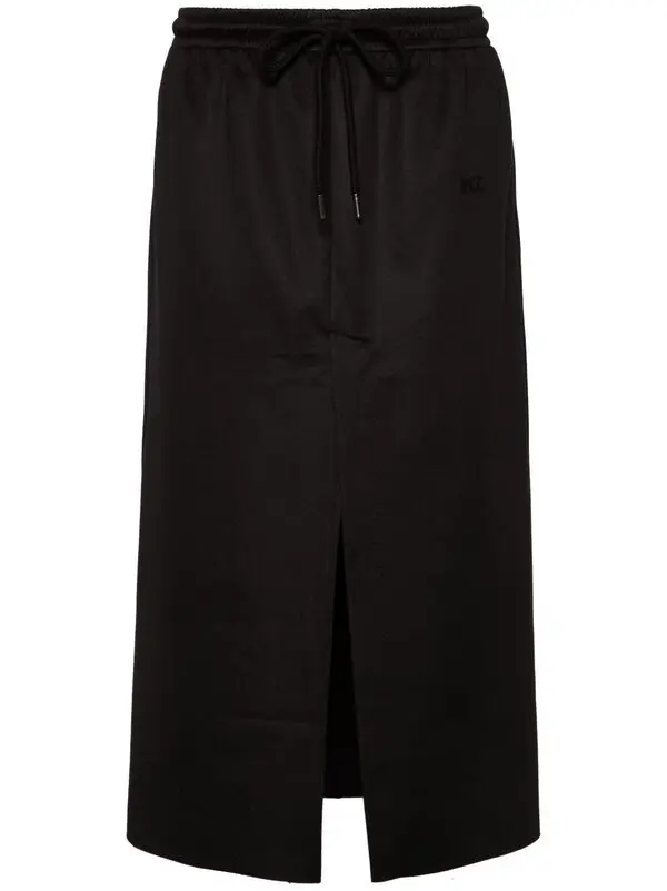 Natasha Zinko Techno Drawstring Midi Skirt