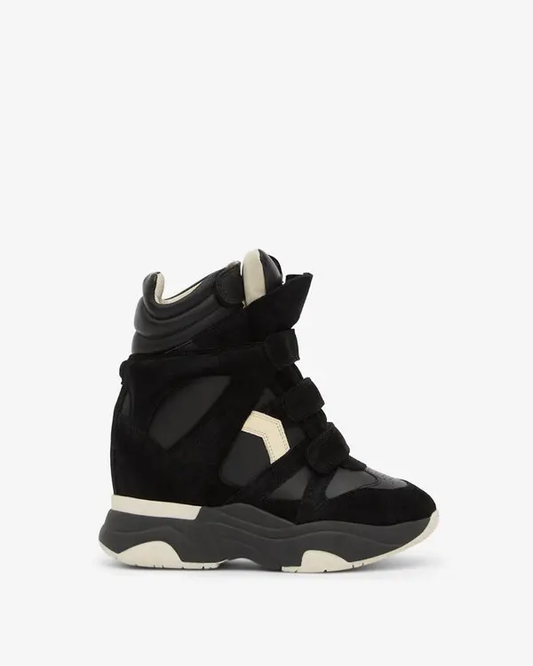 Isabel Marant Balskee High-top Wedge Sneakers - Black