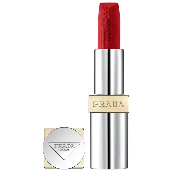 PRADA BEAUTY Monochrome Hyper Matte Refillable Lipstick - R27 Rubino