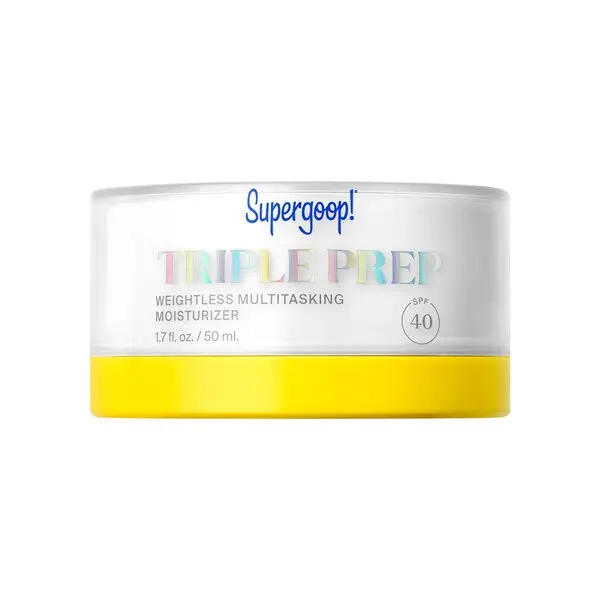 SUPERGOOP Triple Prep Weightless Multitasking Moisturizer Spf 40 Face Sunscreen - One-color
