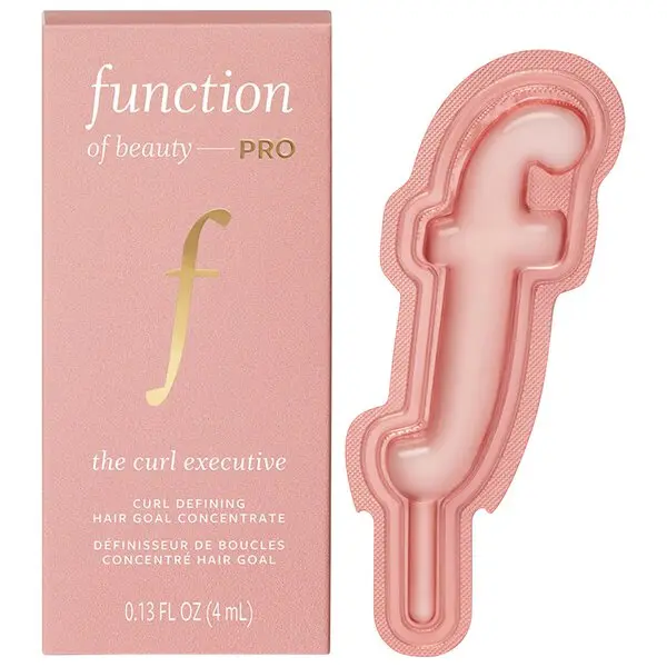 FUNCTION OF BEAUTY PRO Curl And Coils Defining Hair Goal Concentrate Mix-in