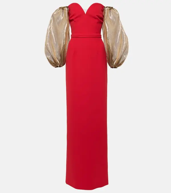 Safiyaa Auriel Off-shoulder Gown