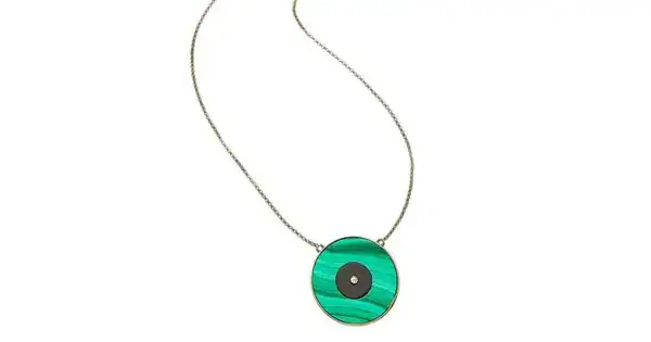 Jennifer Zeuner Jewelry Magdalena Evil Eye 14k Yellow Gold