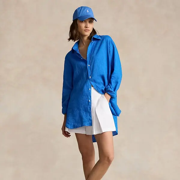 Ralph Lauren Four-way-stretch Pleated Short - Ceramic White