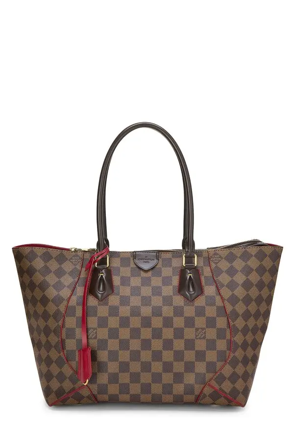 LOUIS VUITTON Damier Ebene Caissa Tote Mm