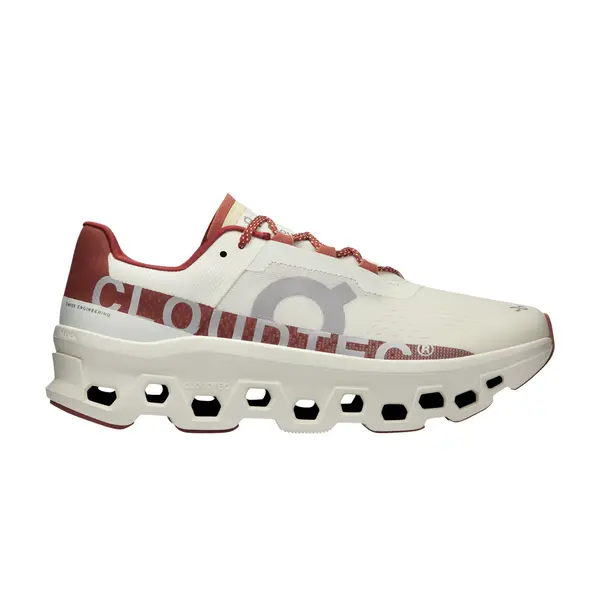 On Cloudmonster 'lunar New Year Ruby' Sneakers - Cream