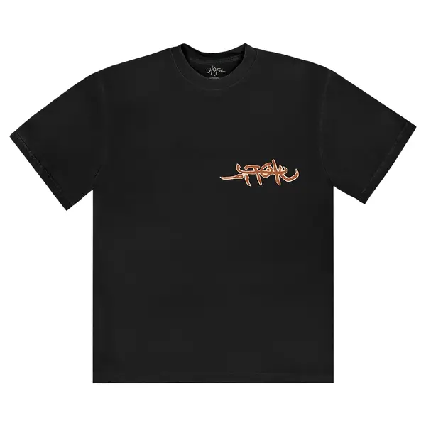 CACTUS JACK BY TRAVIS SCOTT Manuscript Tee - Black