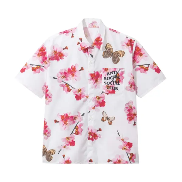 ANTI SOCIAL SOCIAL CLUB Woody Button Up - White