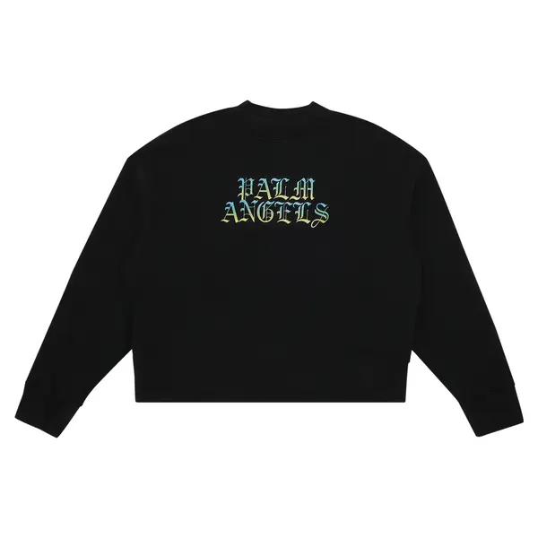 Palm Angels Hue Gothic Logo Crewneck /multicolor