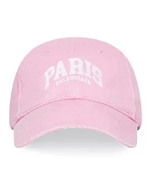 Balenciaga Cities Paris Baseball Cap - Pink | Editorialist