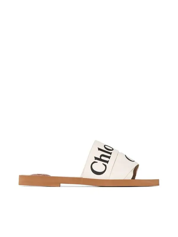Buy Chloé Slippers - White At 33% Off | Editorialist