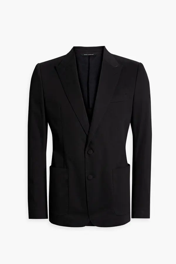 Dolce & Gabbana Cottonblend Twill Blazer