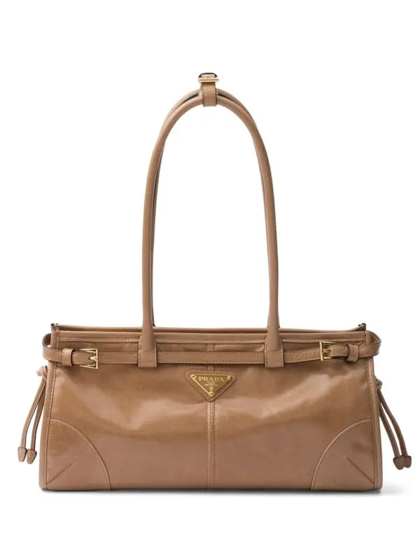 Prada Bonnie Tote Bag - Brown