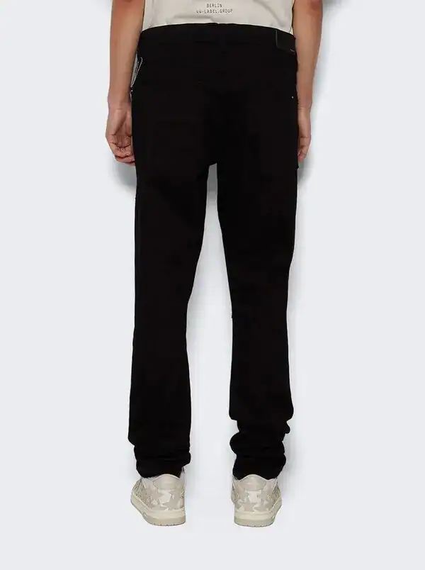 Amiri Crystal Mx1 Jeans In Black 70% Off Editorialist