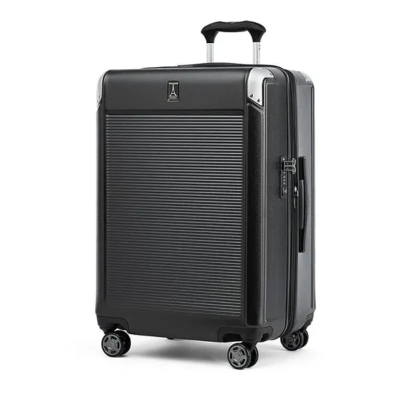 TRAVELPRO Platinum Elite Hardside Medium Expandable Spinner Suitcase - Shadow Black