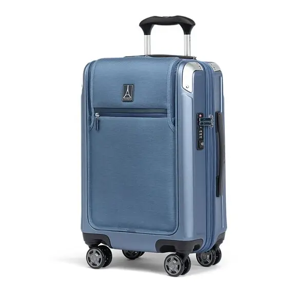 TRAVELPRO Platinum Elite Business Plus Carry On Expandable Hardside Spinner Suitcase - Dark Sky Blue