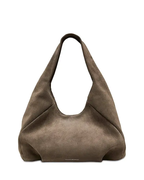 STUART WEITZMAN The Moda Hobo Bag - Charcoal