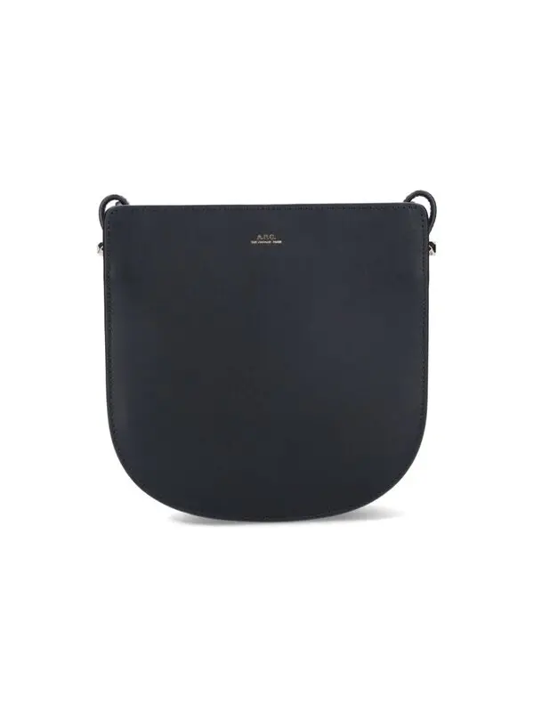 A.p.c. Leather Bag - Black