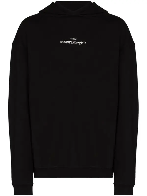 MAISON MARGIELA Logo Cotton Hoodie - Multicolor