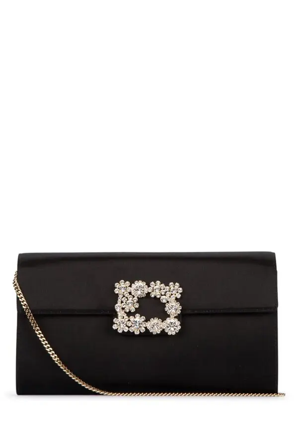 ROGER VIVIER Handbag With Flower Buckle - B999