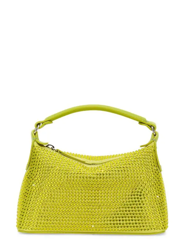 LEONIE HANNE X LIU JO Hobo Bag With Rhinestones - Yellow