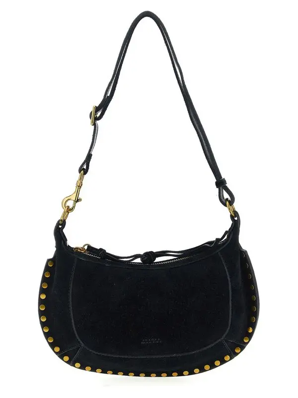 Isabel Marant Oskan Moon Shoulder Bag - Black