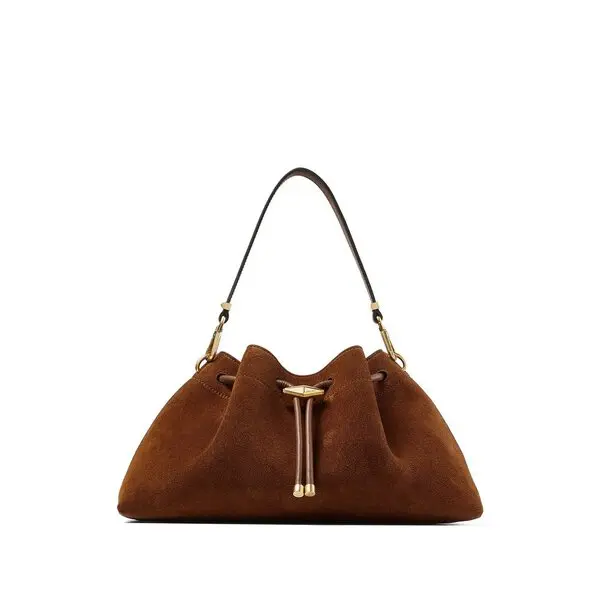 JIMMY CHOO Bucket Bag With Top Drawstring Fastening