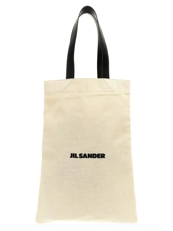 JIL SANDER Large Flat Shopper Tote