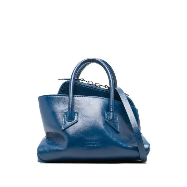 Attico Top Handle Bag - Blue