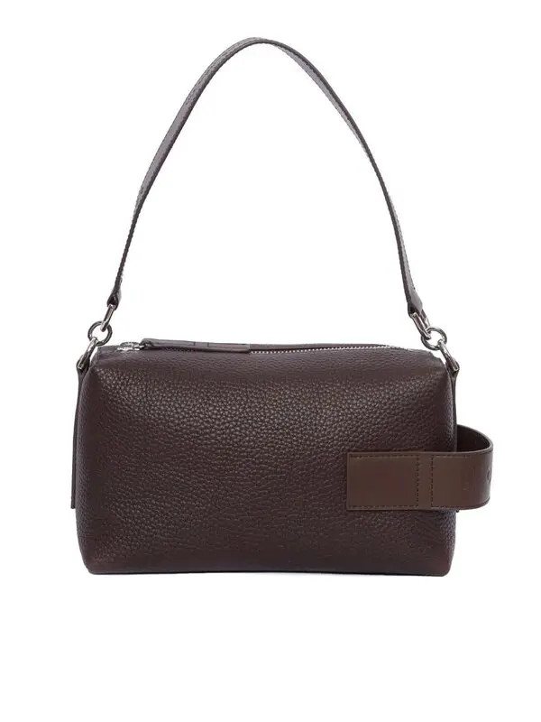 Hogan Script Handbag - Brown