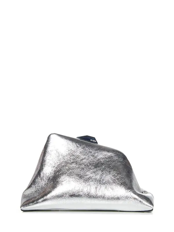Attico Off Shoulder Bag - Silver