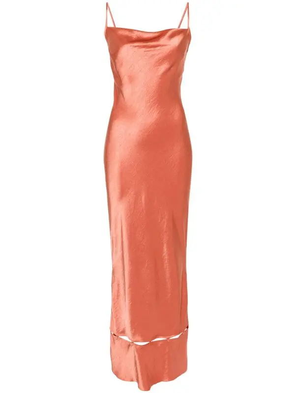 Nanushka Renny Maxi Dress - Orange