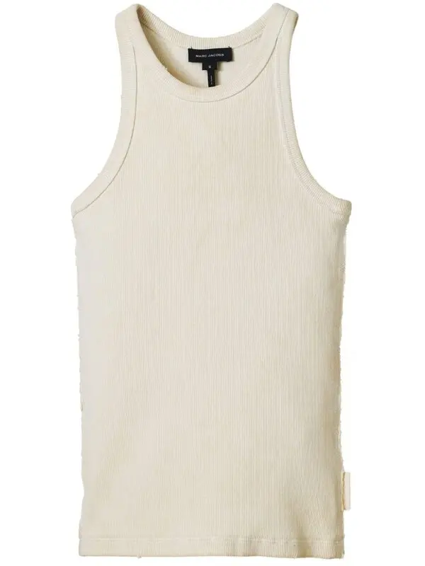 Marc Jacobs Ribbed Tank Top - Neutrals