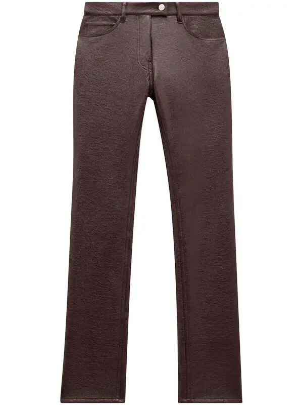 COURREGES Straight-leg Trousers - Purple