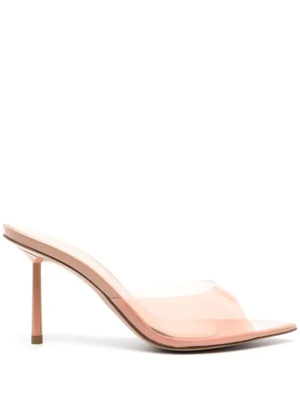 LE SILLA Gilda 90mm Translucent Sandals