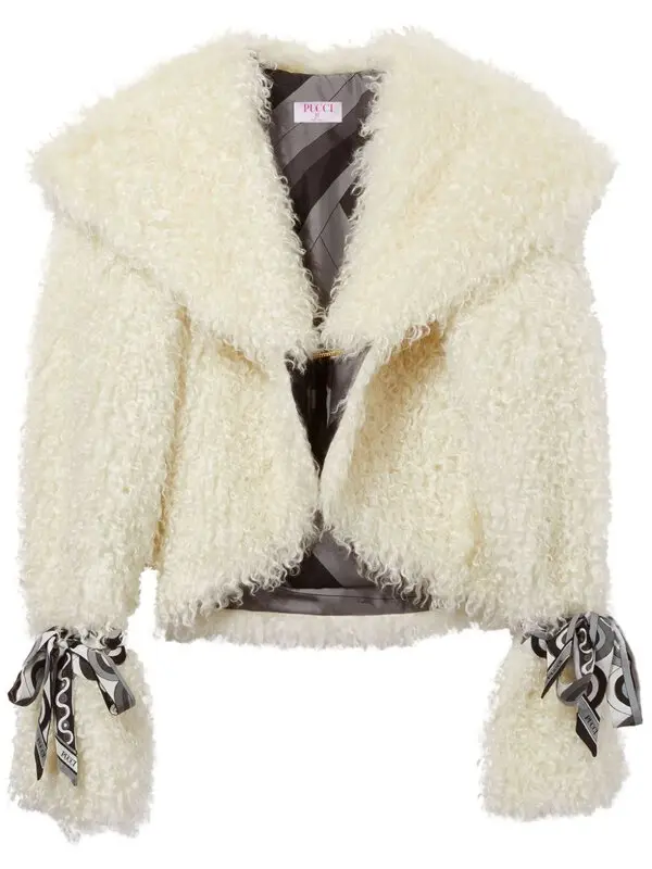Emilio Pucci Faux Shearling Jacket