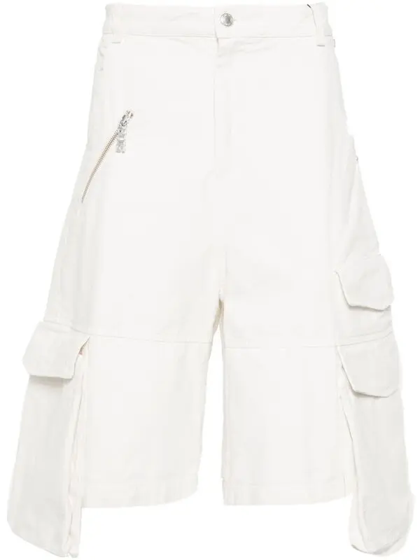 Gcds Ultracargo Bermuda Shorts - White