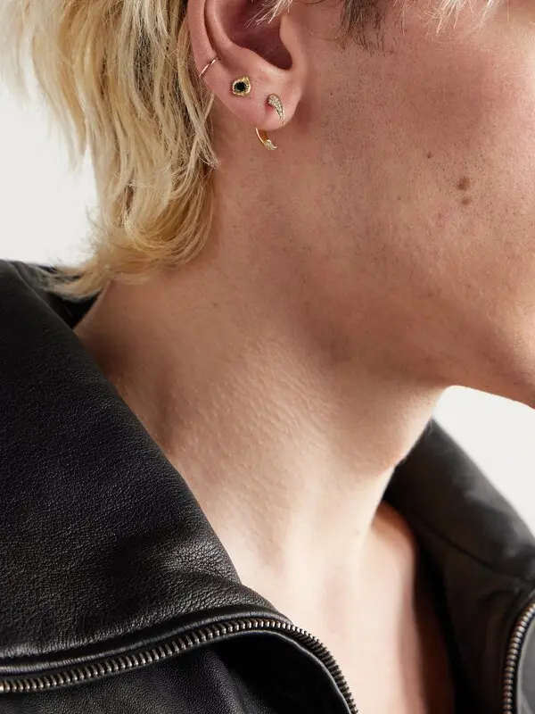 SHAUN LEANE Talon Fine 18-karat Single Earring
