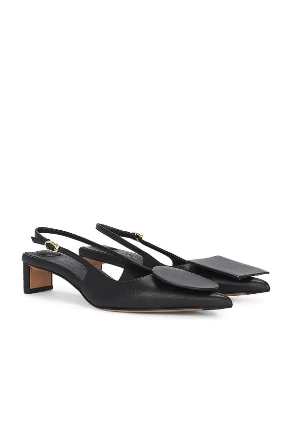 Jacquemus Les Slingbacks Duelo B - Black
