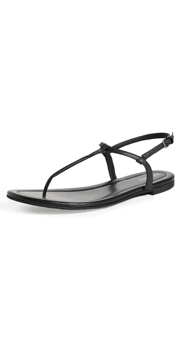 REFORMATION Thea Sandals - Black