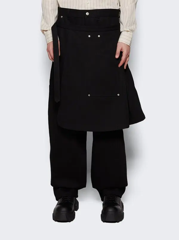 OUEST PARIS Oueset Paris Apron Pants