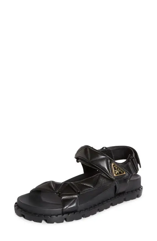 Prada Diagram Sandals