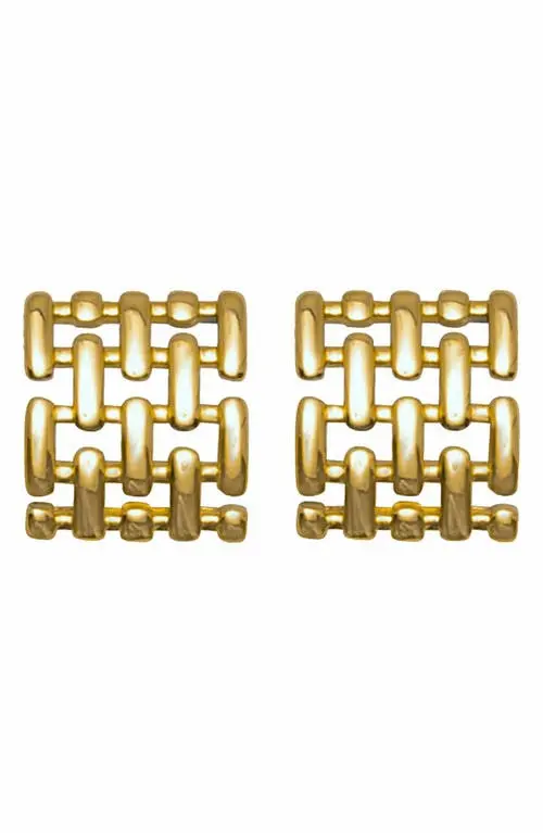 ST. MORAN Vesper Grid Earrings