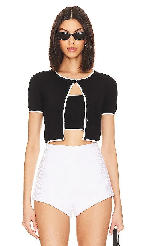 Majorelle Amy Cardi Set - Black