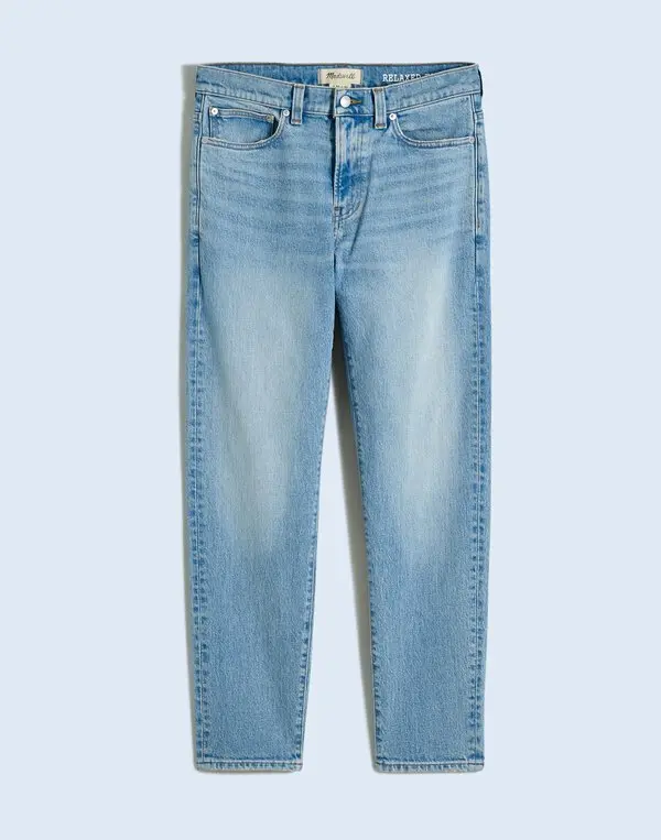 Madewell Relaxed Tapered Jeans - Lockhart Wash