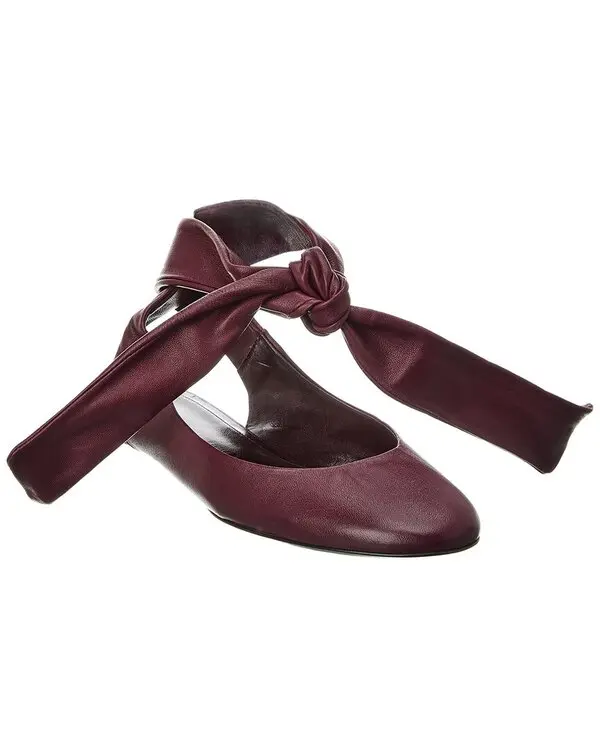 The Attico Black Cloe ballerina main image 0