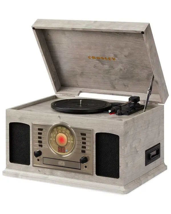 Buy CROSLEY Mcqueen 8-in-1 Record Player - Gray At 10% Off | Editorialist