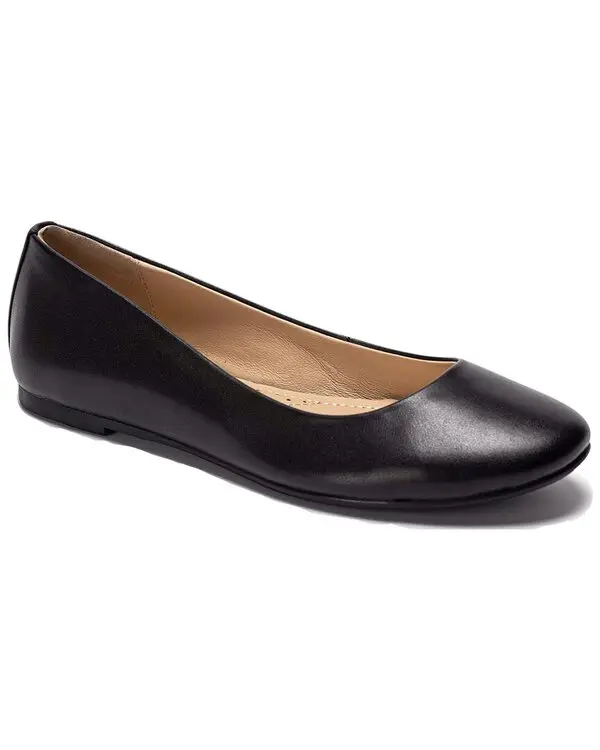 Buy Soho Collective Abby Leather Ballerina Flat - Nocolor At 52% Off ...