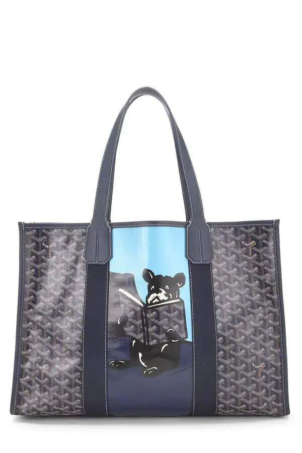 Goyard Villette Tote Navy Editorialist