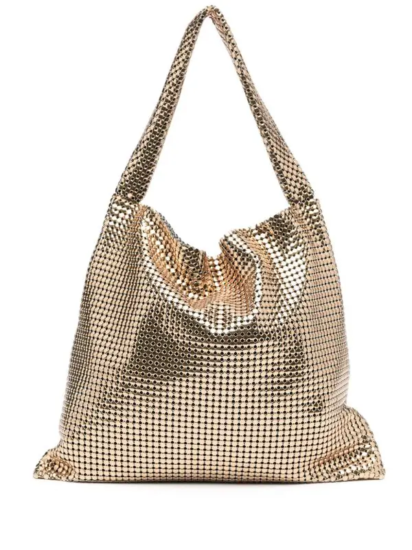 Rabanne Pixel Tote - Gold